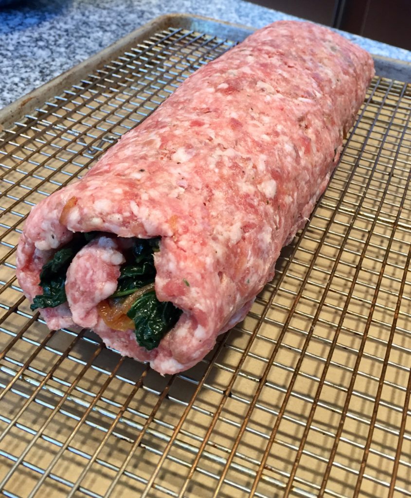 Recipe of the Week: Roasted pork roll w/ kale and sweet onions - Twin ...