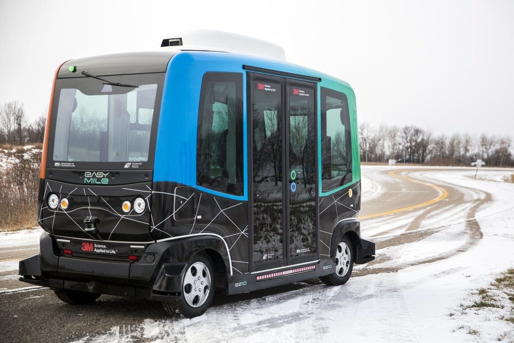 The driverless bus has arrived in Minnesota to test our unforgiving ...